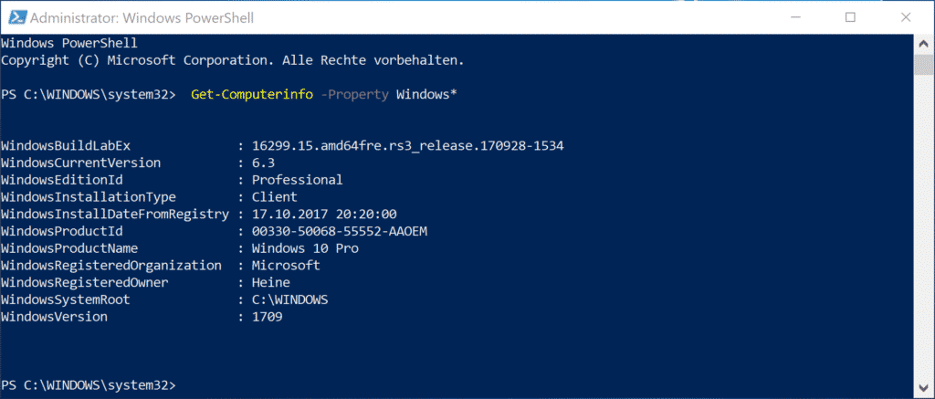 Computer Systeminformationen mit der PowerShell auslesen - Windows FAQ