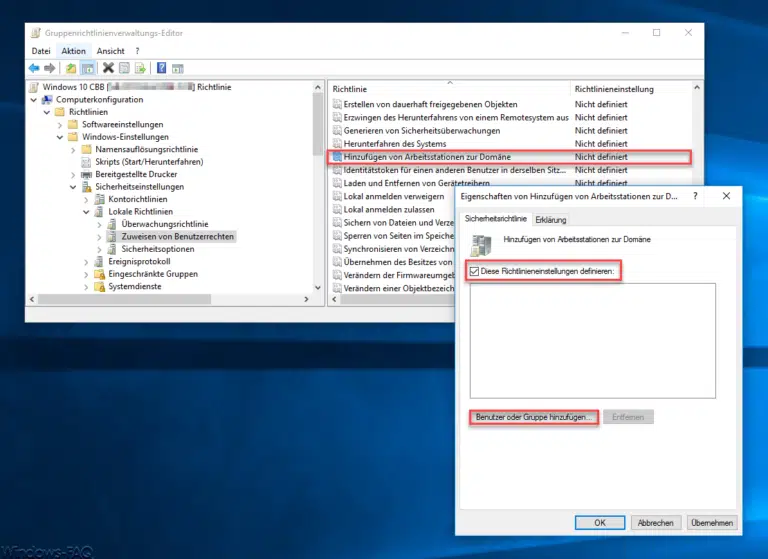 Einem Benutzerkonto Administratorrechte vergeben - Windows FAQ
