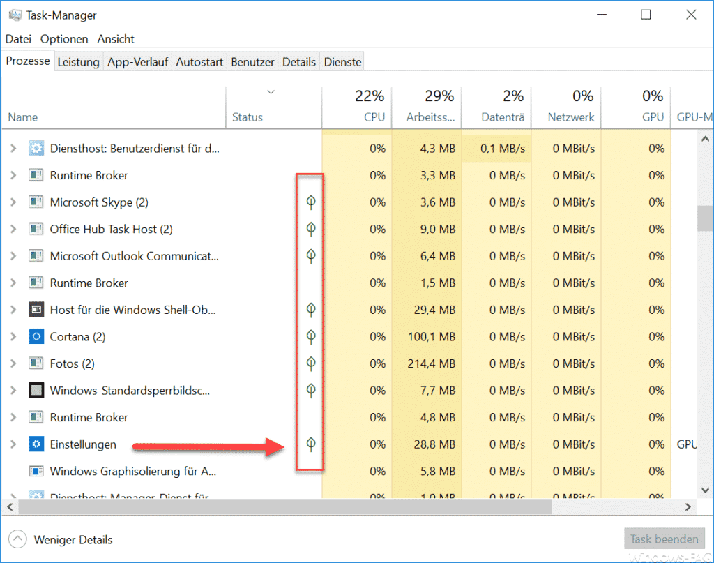 Windows 11 - Der neue Taskmanager mit Effizienzmodus - Windows FAQ