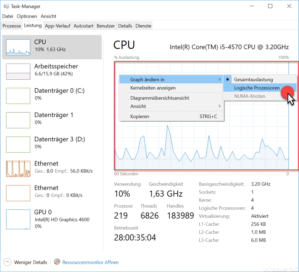 GPU Leistung im Windows Taskmanager anzeigen - Windows FAQ