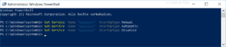 Starttyp der Windows Dienste per PowerShell ändern - Windows FAQ