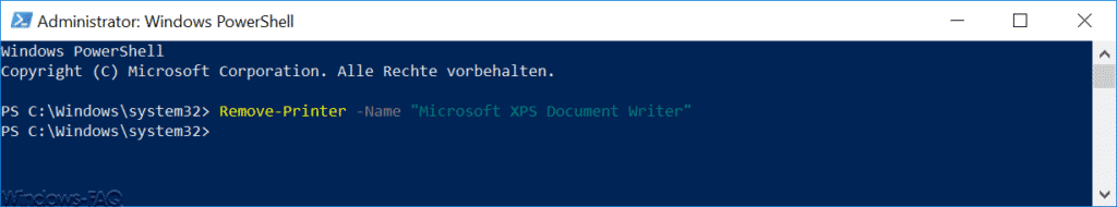 XPS Dokument Writer installieren oder deinstallieren unter Windows ...