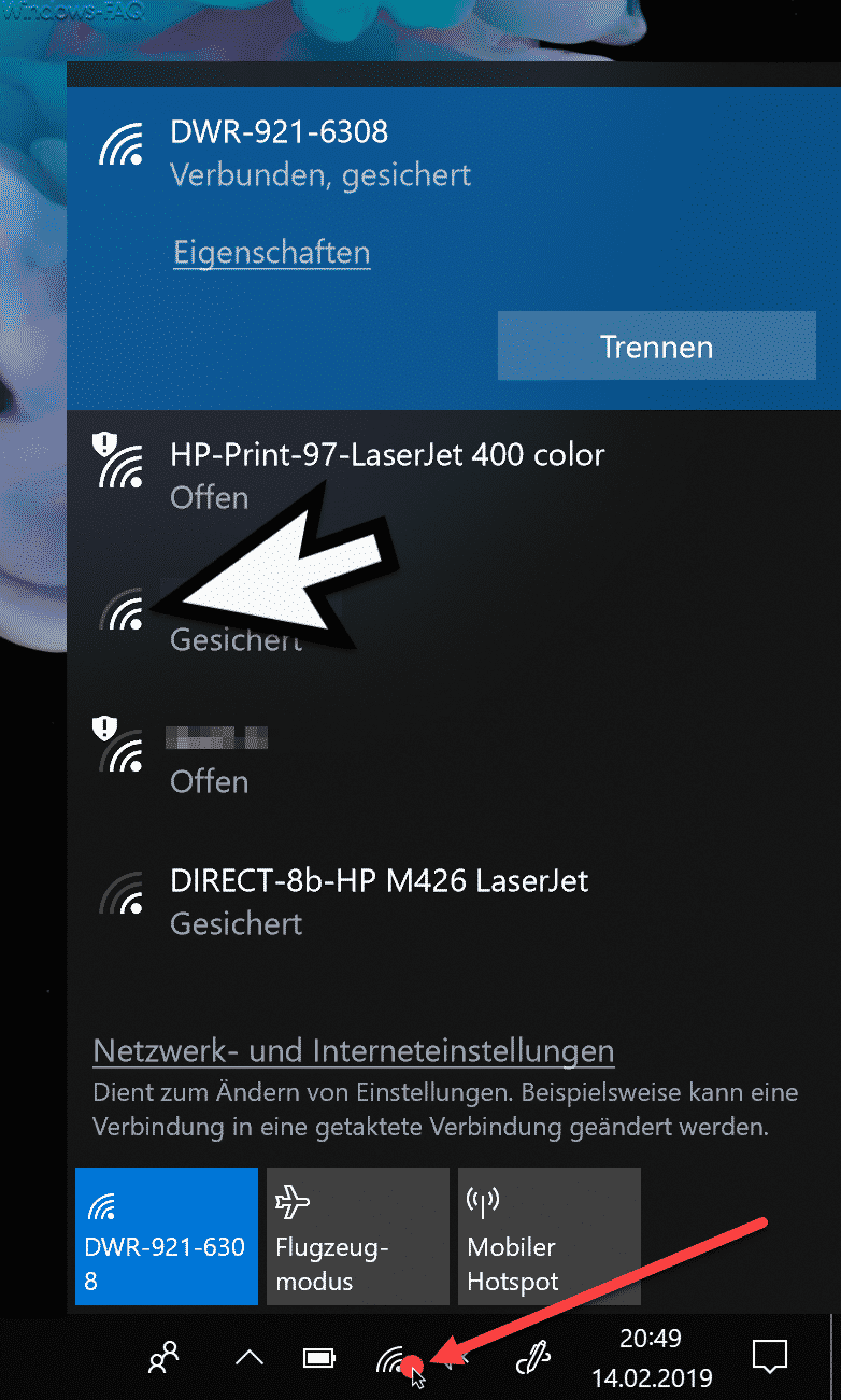 WLAN Signalstärke anzeigen unter Windows 10 - Windows FAQ