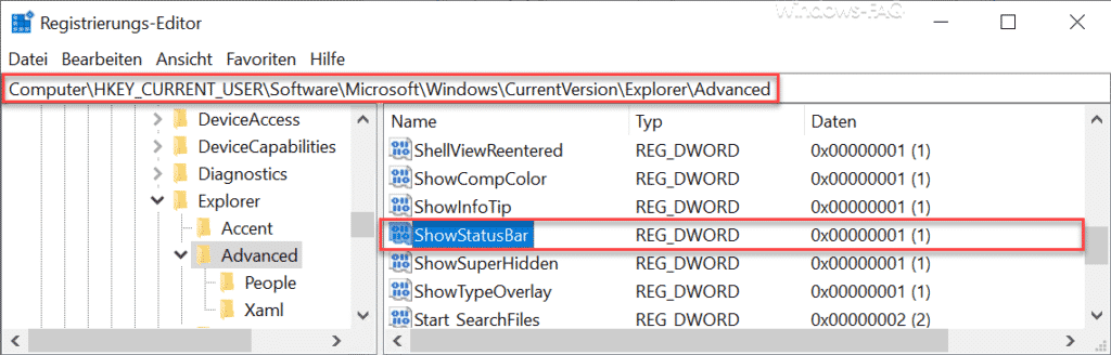 Statusleiste im Windows Explorer einblenden oder ausblenden - Windows FAQ