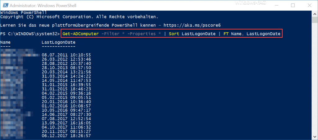 Set-ADUser - Ändern von Informationen im AD per PowerShell - Windows FAQ