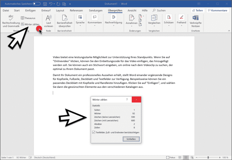 Word Text als Blocksatz formatieren - Windows FAQ