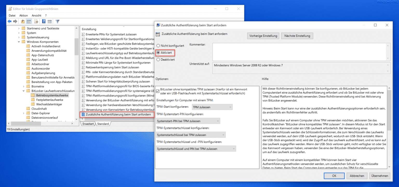 Manage-BDE - Das Windows Bitlocker Tool - Windows FAQ