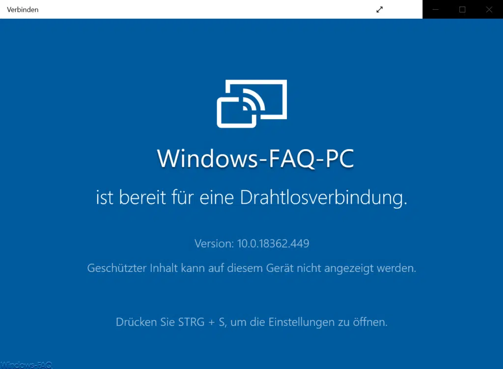 Windows Bildschirm teilen - Windows FAQ