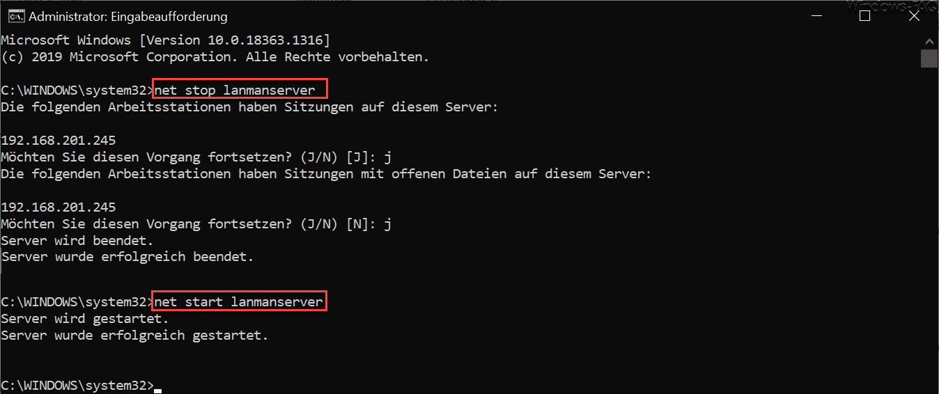 Was ist der LanmanServer bei Windows - Windows FAQ