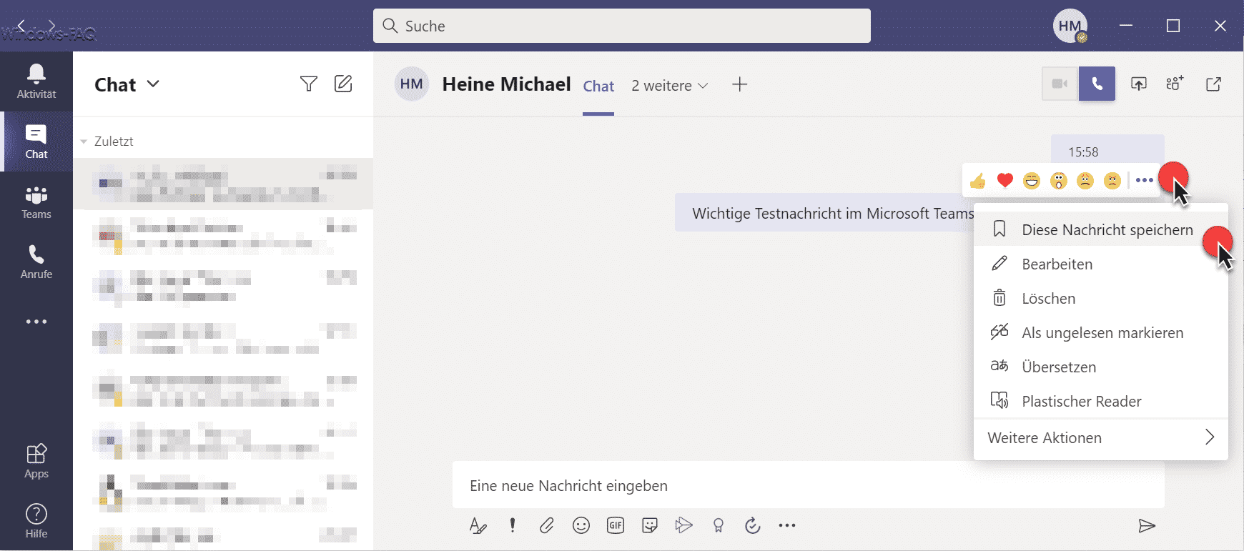Chat In Teams Speichern 6 Möglichkeiten Zum Exportieren Des
