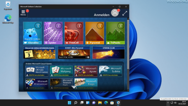 Solitär Windows 11 - Windows FAQ