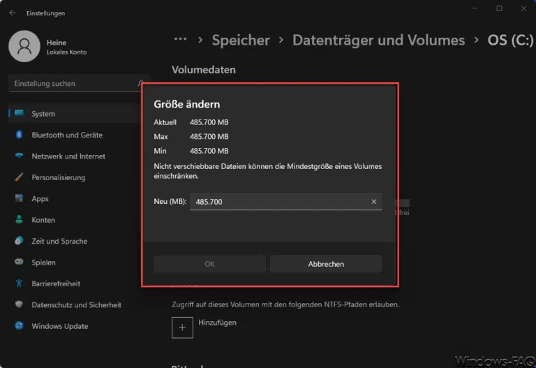 Datenträgerverwaltung unter Windows - Windows FAQ