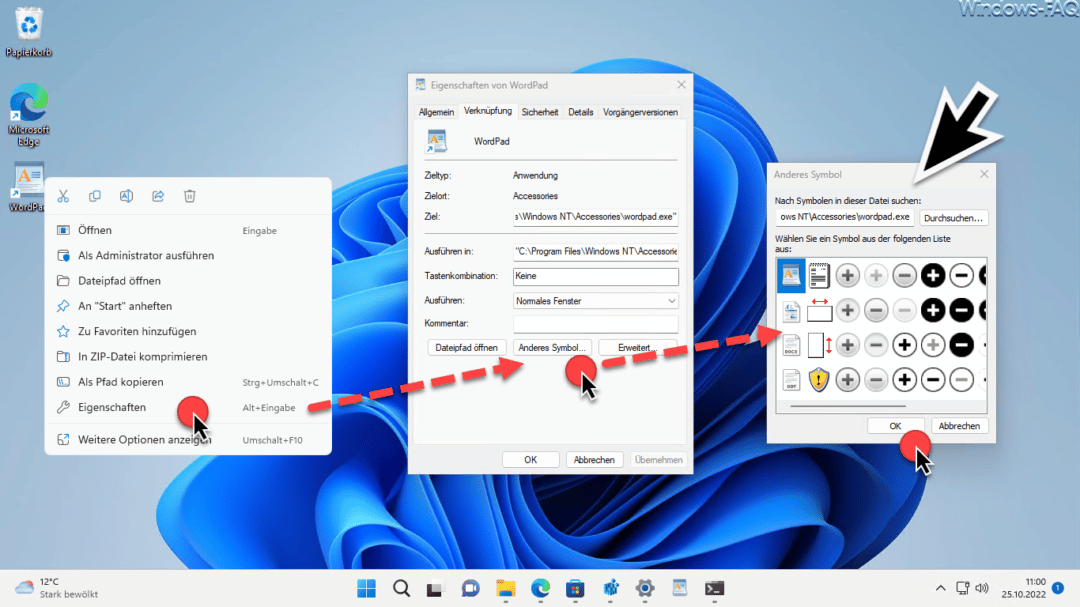 Programm Symbole auf dem Desktop ändern - Windows FAQ