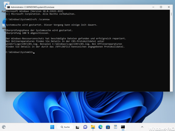 Windows Systemwiederherstellung 0x8007000e - Windows FAQ