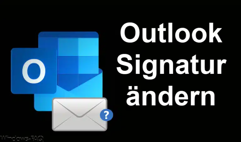 Webseiten Link und Mailto in Outlook Signatur einfügen - Windows FAQ