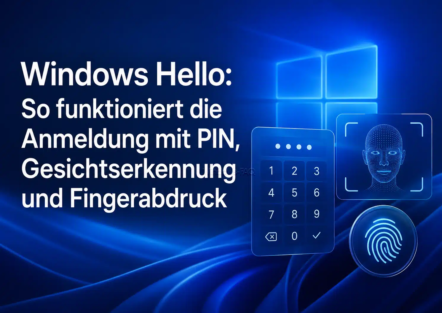 Windows Hello: So funktioniert die Anmeldung mit PIN, Gesichtserkennung ...